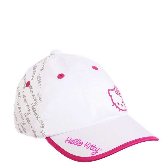 Hello Kitty | Accessories | New Hello Kitty Cap Hat Adjustable Back ...